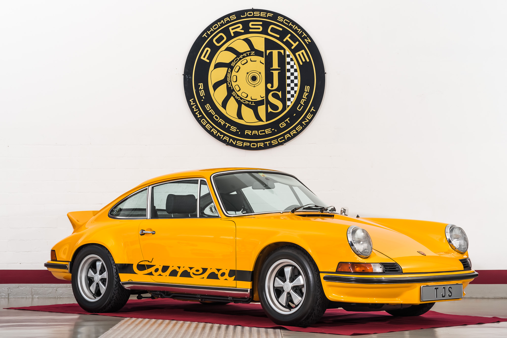 Porsche 911 Carrera RS 2.7, FAMOUS PERIODE COLOUR "SIGNAL YELLOW ...